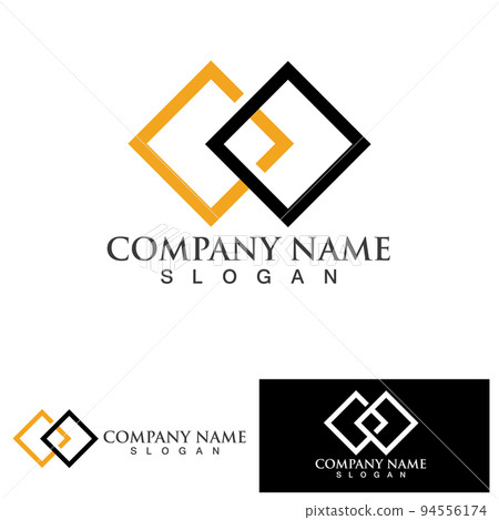 Business corporate abstract unity vector logo - Stock Illustration ...