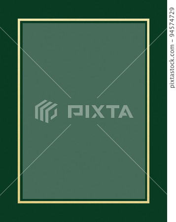 simple green frame - Stock Illustration [94574729] - PIXTA