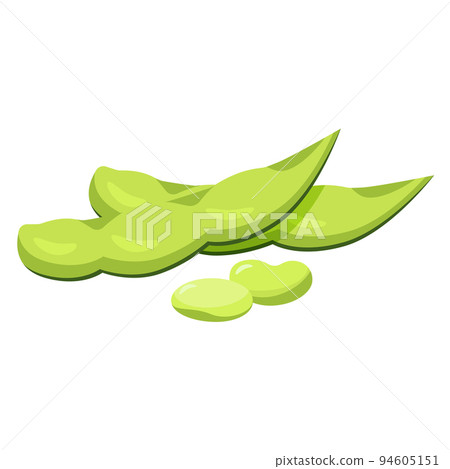 Vector illustration of edamame. - Stock Illustration [94605151] - PIXTA