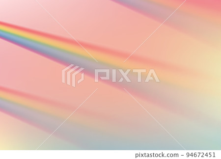Rainbow prism flare lens realistic effect.... - Stock Illustration ...