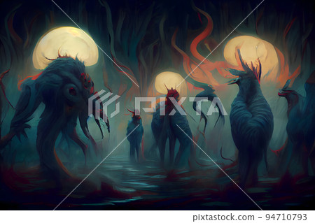Nightmare Creature Art
