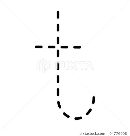 Tracing Alphabet lowercase small letter t...-插圖素材 [94776908] - PIXTA圖庫