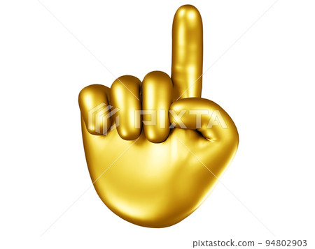 golden hand sign - Stock Illustration [94802903] - PIXTA