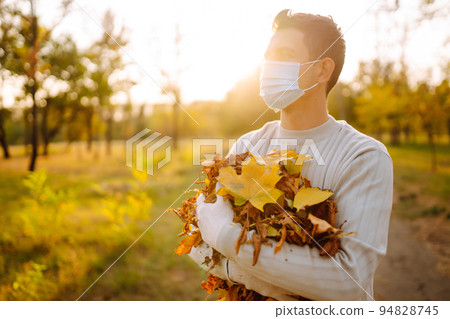 Turquoise LED strip as a backlight for a modern building. Emphasizes ...