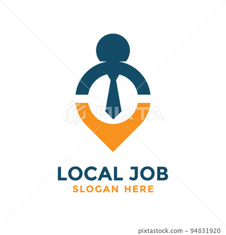 Local job logo design template. Find person...-插圖素材 [94831920] - PIXTA圖庫