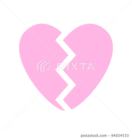 Image of divorce, breakup, heartbreak,... - Stock Illustration ...
