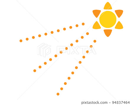 Illustrations that image the sun and sun rays - Stock Illustration ...