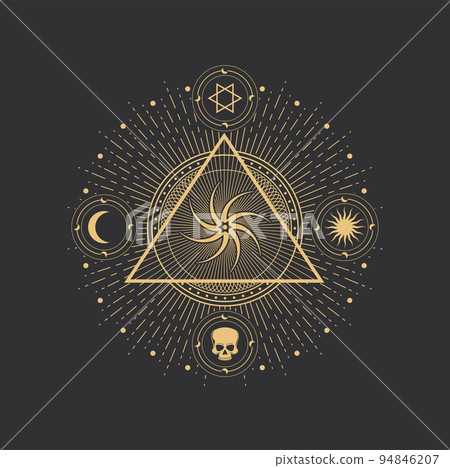 Magic Pentagram Symbol