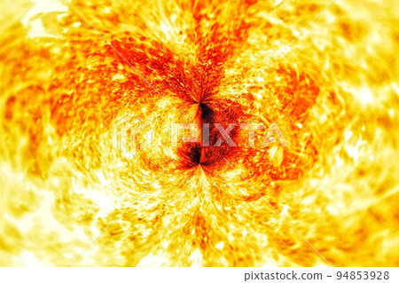 3d illustration of exploding flames - Stock Illustration [94853928] - PIXTA