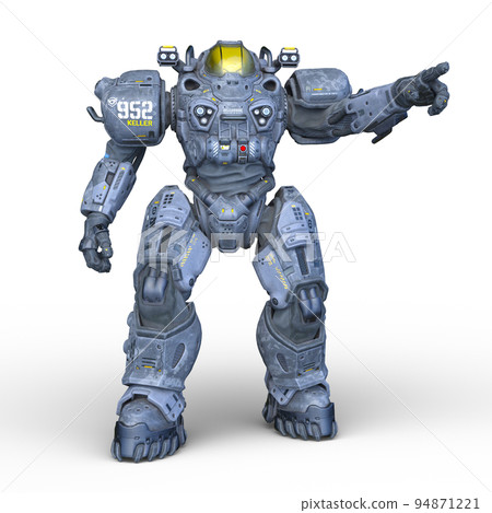 Battle robot - Stock Illustration [94871221] - PIXTA