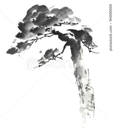 Ink Drawings Of Pine Trees