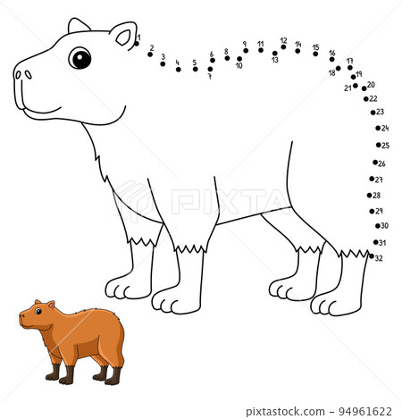 capybara coloring pages
