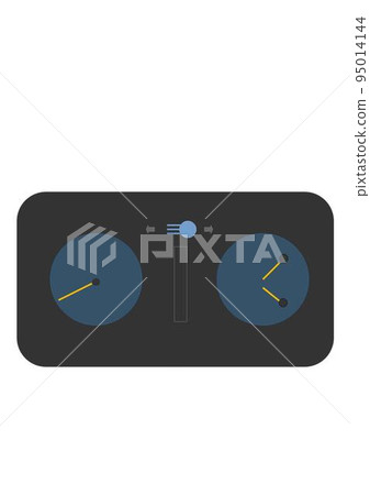 Hi beam indicator - Stock Illustration [95014144] - PIXTA
