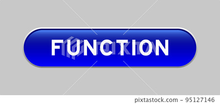 Blue color capsule shape button with word... - Stock Illustration ...