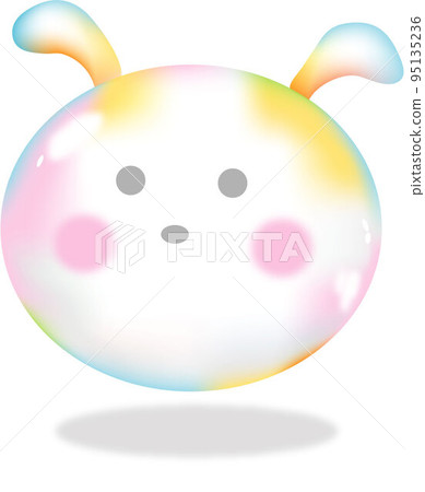 bubble rabbit - Stock Illustration [95135236] - PIXTA