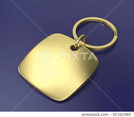 Luxury gold keychain - Stock Illustration [95162060] - PIXTA