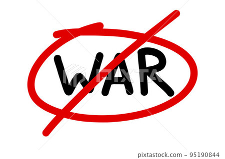 The Word War Crossed Out