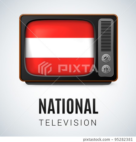 National Television - Stock Illustration [95282381] - PIXTA