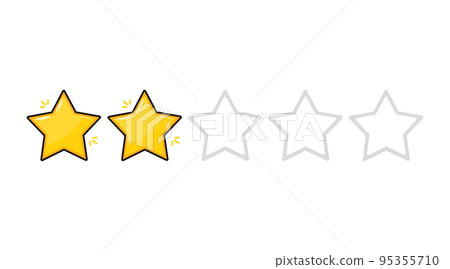 Funny cute happy 2 star characters bundle set.... - Stock Illustration ...