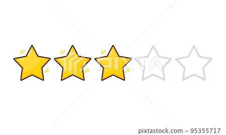 Funny cute happy 3 star characters bundle set.... - Stock Illustration ...