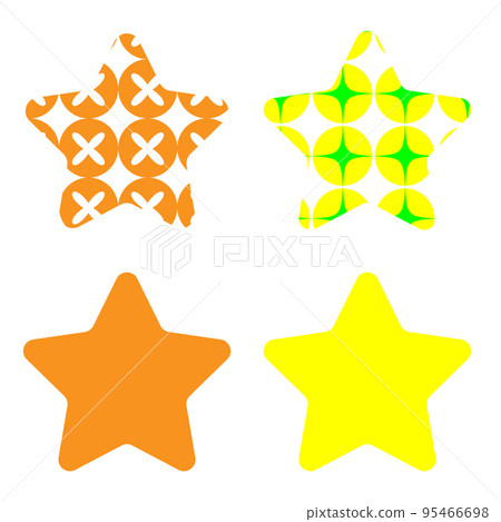 star material set - Stock Illustration [95466698] - PIXTA