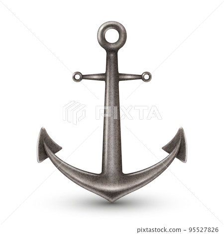 Isolated Realistic Anchor - Stock Illustration [95527826] - PIXTA