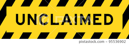 Yellow and black color with line striped label...-插圖素材 [95536902] - PIXTA圖庫