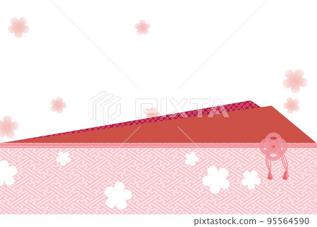Simple Japanese style background illustration - Stock Illustration ...
