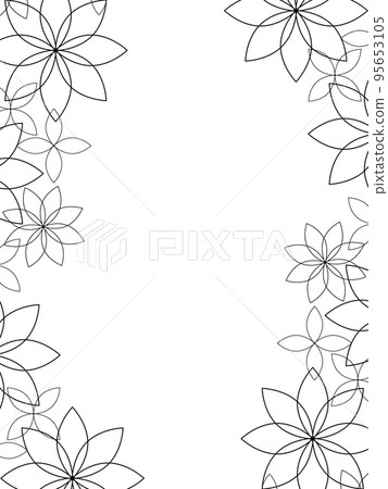 Flower Background Drawing Easy | Best Flower Site