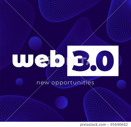 Web 3.0 or Web3 banner design - Stock Illustration [95690682] - PIXTA