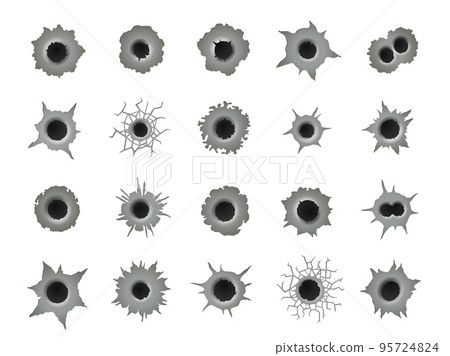 Bullet Shot Vector