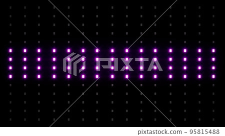 Glowing Purple Dot LED Light - Stock Illustration [95815488] - PIXTA