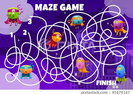 Superhero Maze