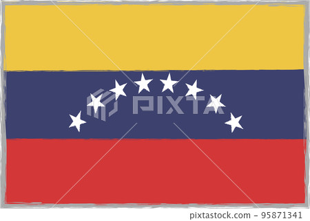 Venezuela flag [soft tone/simple] - Stock Illustration [95871341] - PIXTA