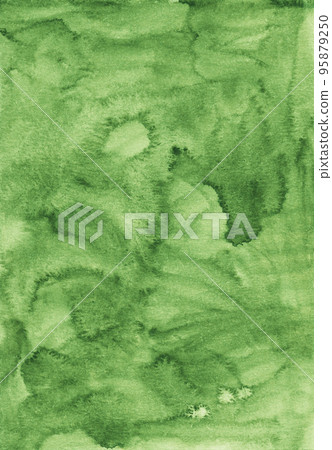 Watercolor old mustard green color background... - Stock Illustration ...