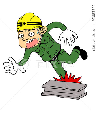 trip over material - Stock Illustration [95885733] - PIXTA