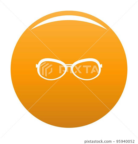 Farsighted glasses icon. Simple illustration of... - Stock Illustration ...