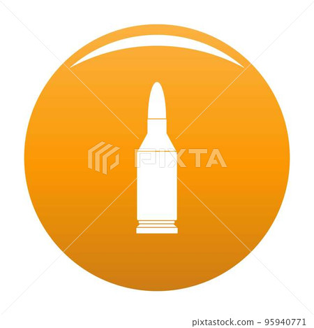 Bullet icon. Simple illustration of bullet... - Stock Illustration ...