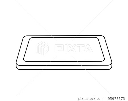Illustration material (line drawing) of a... - Stock Illustration ...