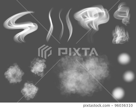 steam, fume, smoke - Stock Illustration [96036310] - PIXTA