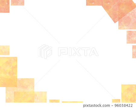 Frame with large overlapping blocks - Stock Illustration [96038422] - PIXTA