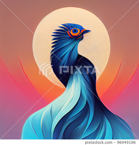 Blue Firebird Animal