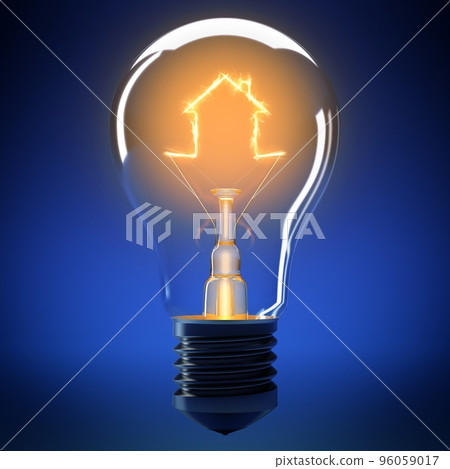 Home bulb light - Stock Illustration [96059017] - PIXTA