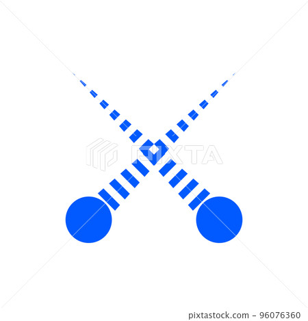 blue multiplication symbol (x, x) - Stock Illustration [96076360] - PIXTA