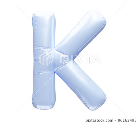 light blue balloon alphabet - Stock Illustration [96162493] - PIXTA
