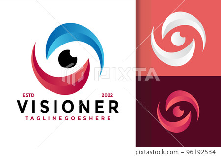 Eye Vision Logo Design, brand identity logos...-插圖素材 [96192534] - PIXTA圖庫