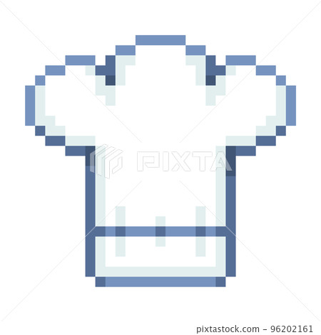 Pixel illustration of a toque - Stock Illustration [96202161] - PIXTA