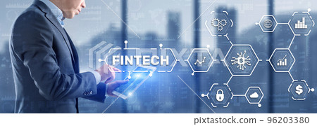 Fintech Investment Financial Technology... - Stock Photo [96203380] - PIXTA