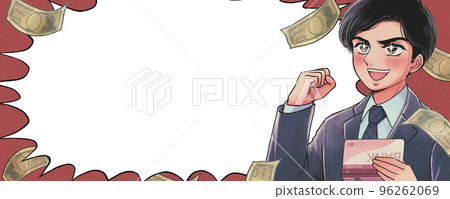 It's a retro boy's cartoon style, payday! Happy... - Stock Illustration ...