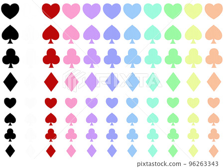 Trump pattern illustration set - Stock Illustration [96263343] - PIXTA